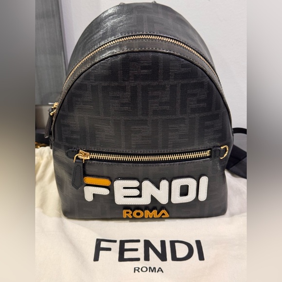 Fendi | Bags | Fendix Fila Zucca Mania Backpack Small | Poshmark
